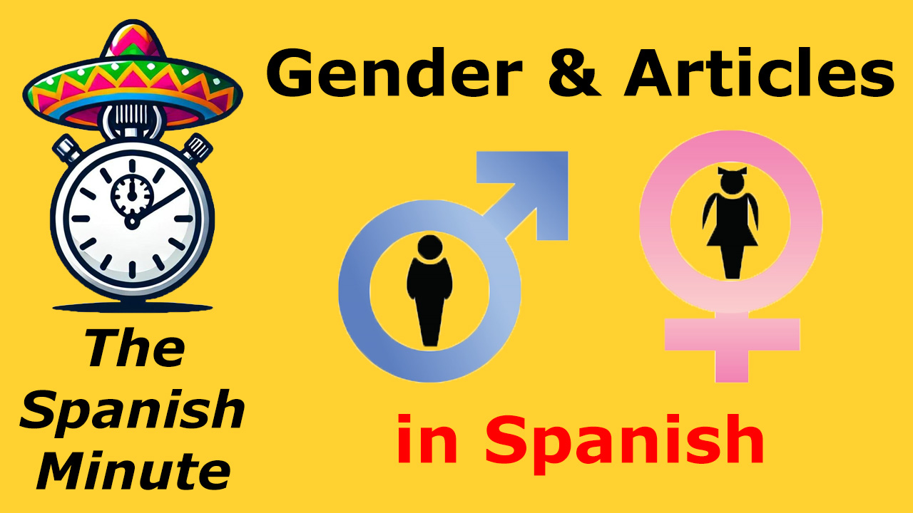 Gender and Articles | The Spanish Minute